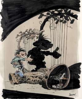 Christophe Chabouté - originaux en vente | ComicArtTracker