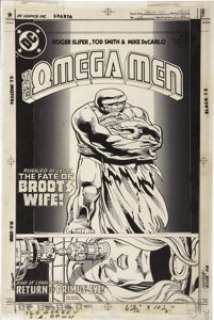 Omega Men Original Art For Sale | ComicArtTracker