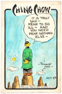 Ching Chow Original Art For Sale | ComicArtTracker