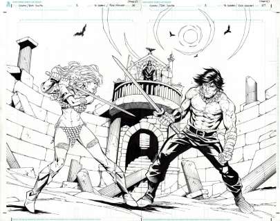 Randy Green Original Art For Sale | ComicArtTracker