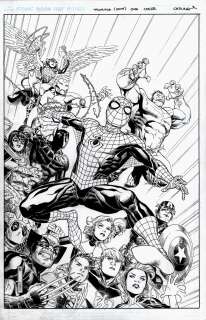 Jim Cheung Original Art For Sale | ComicArtTracker