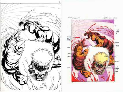 Bart Sears Original Art For Sale | ComicArtTracker