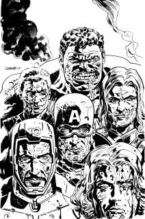 Chris Samnee Original Art For Sale | ComicArtTracker