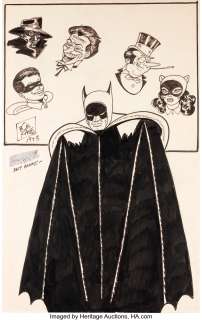 Bill Finger Original Art For Sale | ComicArtTracker