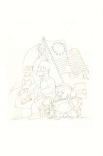 The Simpsons Original Art For Sale | ComicArtTracker