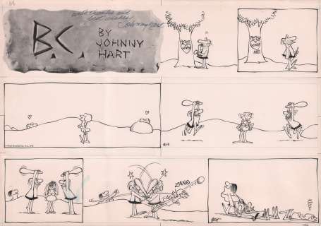 Johnny Hart Original Art For Sale | ComicArtTracker