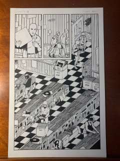 Tyler Boss Original Art For Sale | ComicArtTracker