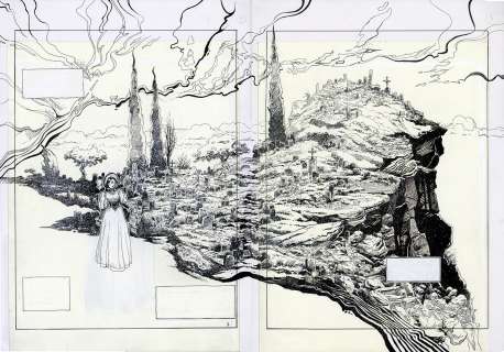 Georges Bess Original Art For Sale | ComicArtTracker