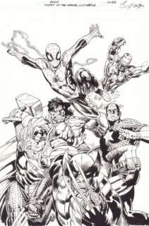 Scot Eaton Original Art For Sale | ComicArtTracker