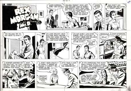 Rex Morgan, M.D. Original Art For Sale | ComicArtTracker